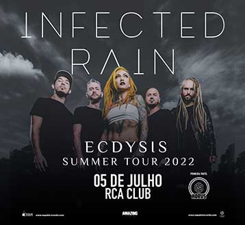 INFECTED RAIN | ECDYSIS SUMMER TOUR