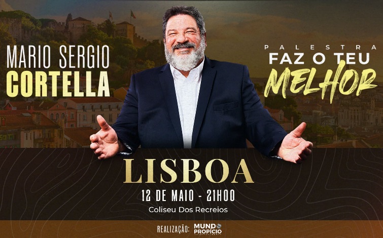 MARIO SERGIO CORTELLA EM LISBOA