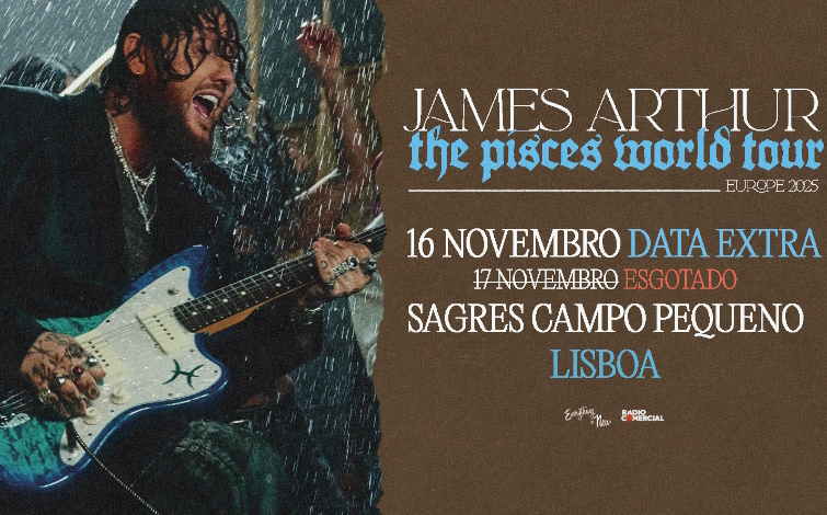 JAMES ARTHUR | THE PISCES WORLD TOUR